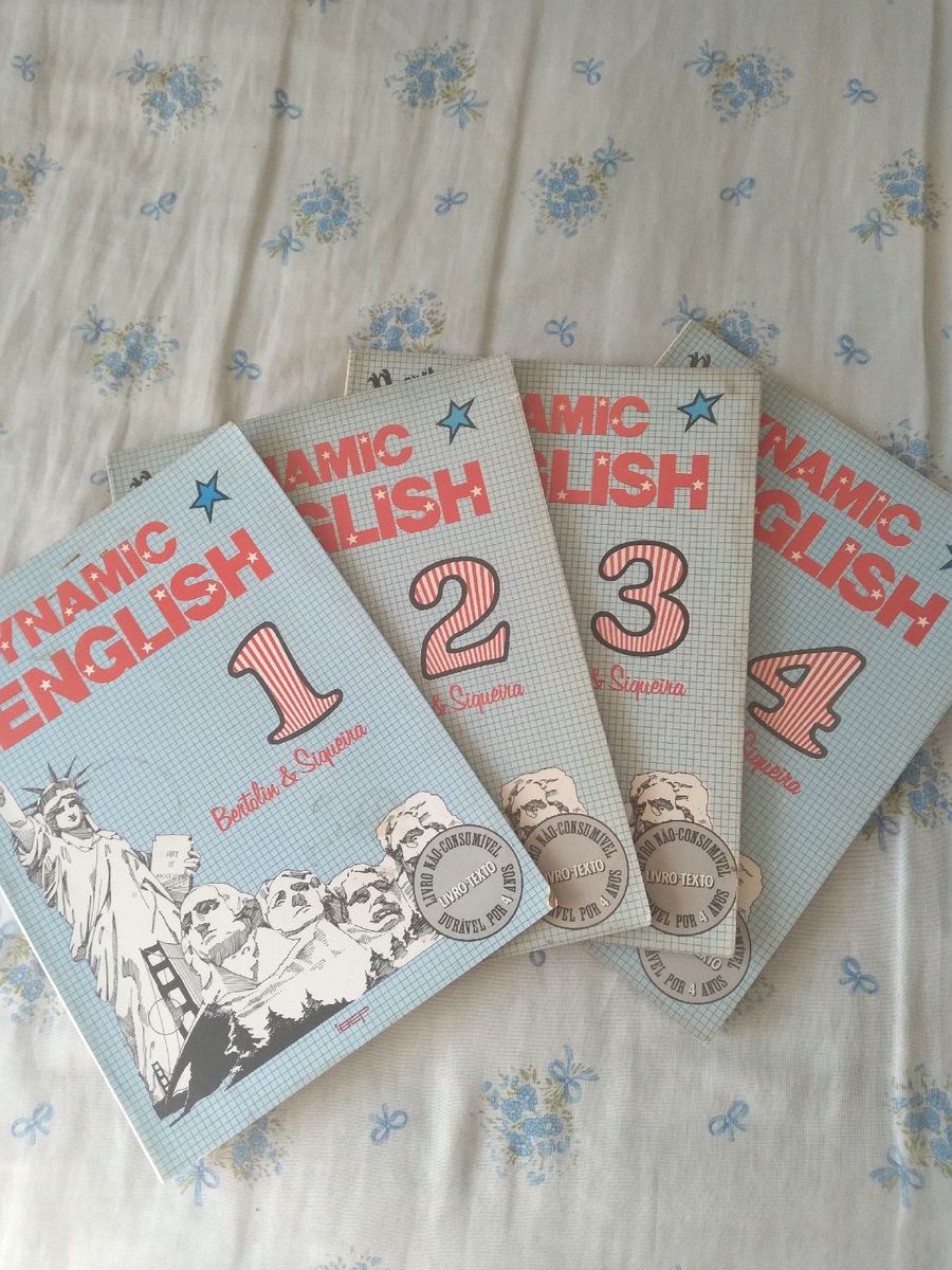 Livros New Dynamic English 1,2,3 e 4 | Livro Ibep Usado 85856407 | enjoei