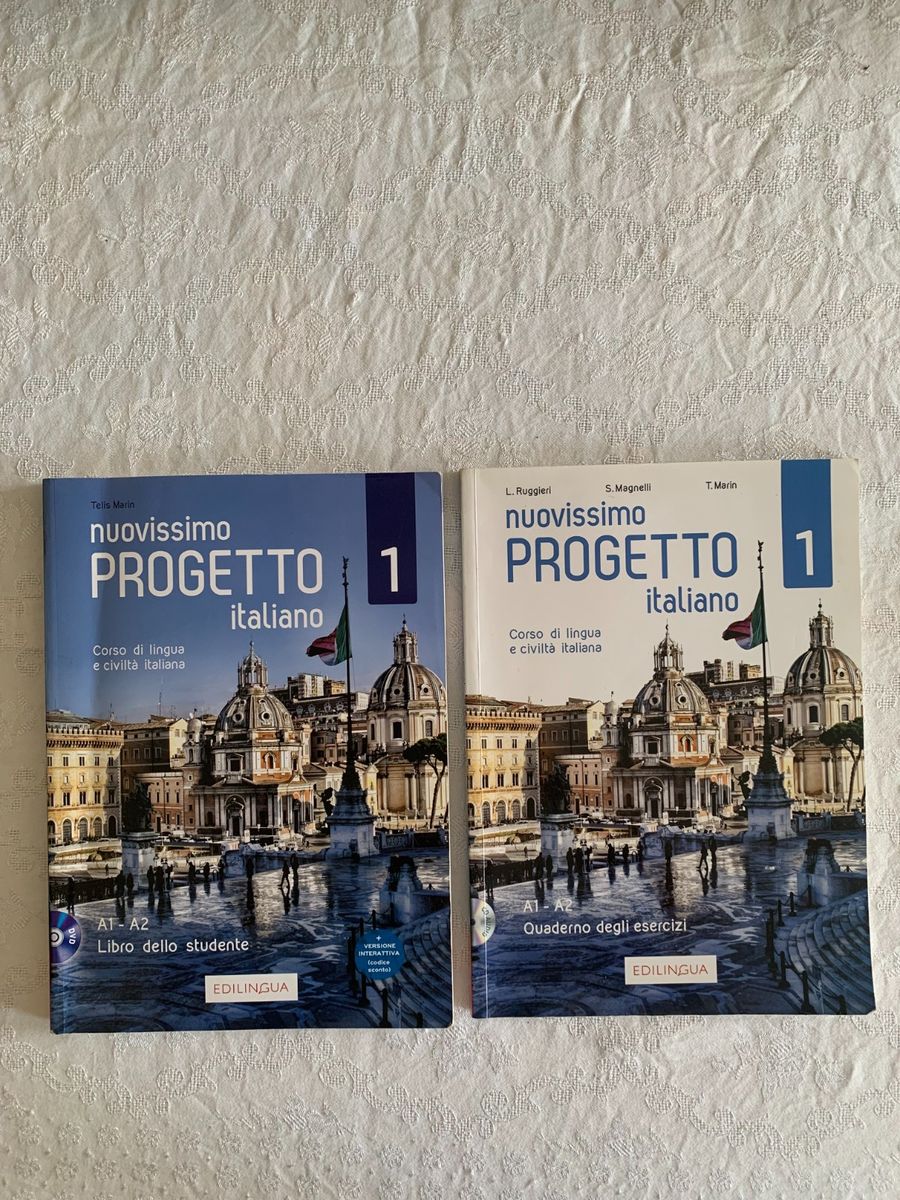 Livros Nuovissimo Progetto Italiano 1: Libro Dello Studente e Quaderno ...