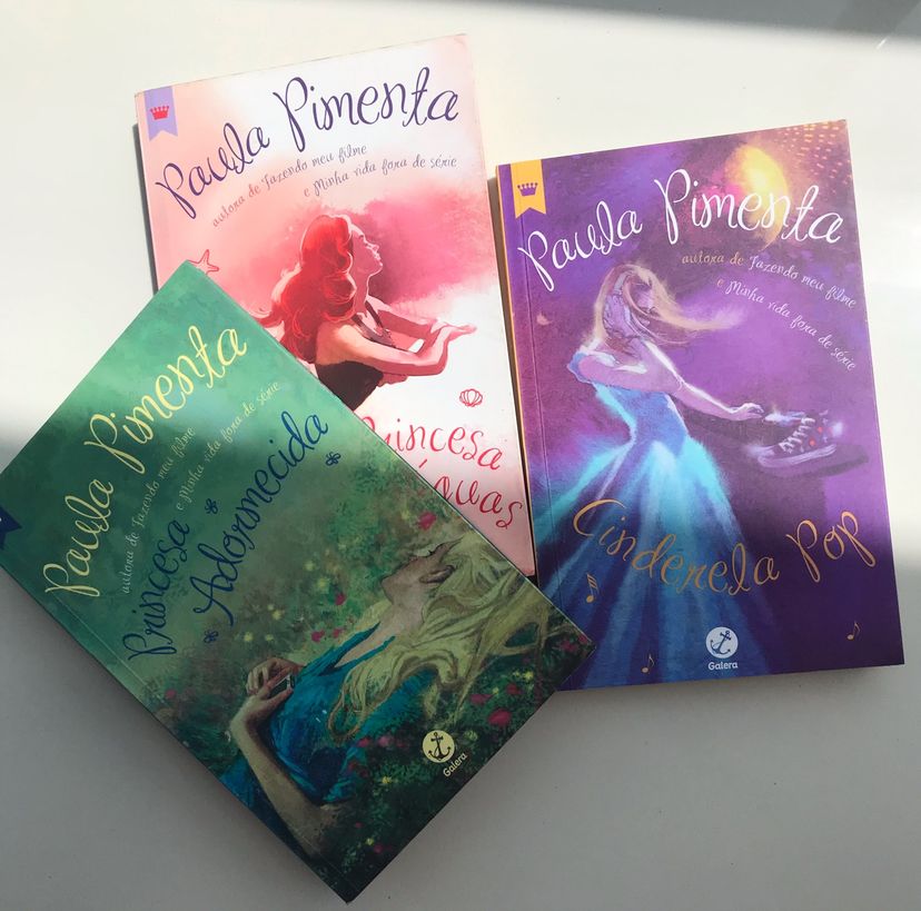 Livros Paula Pimenta Coleção Princesas - Princesa Adormecida, Princesa ...