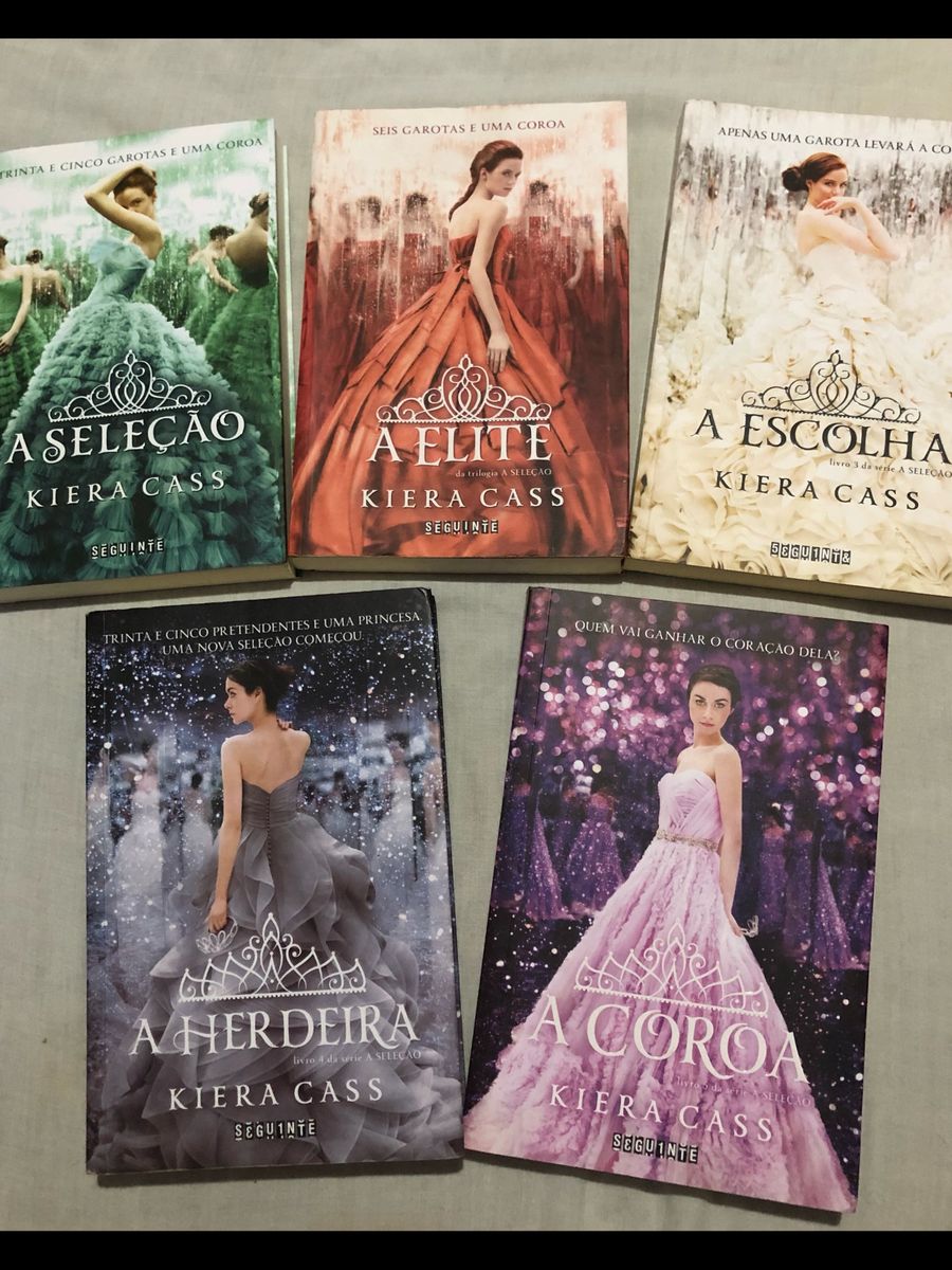 Livros Saga A Seleção A Seleção A Elite A Escolha A Herdeira E A