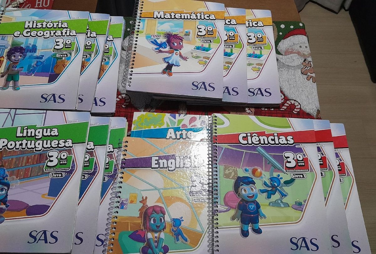Livros Sas 3 Ano Completo. | Item Infantil Usado 81406722 | enjoei