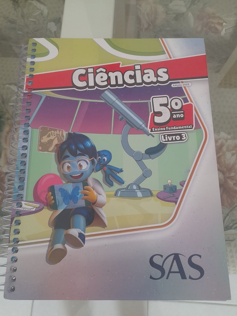 Livros Sas 5° Ano Kit Completo . Ed. 2022 | Item Infantil Livro Sas ...