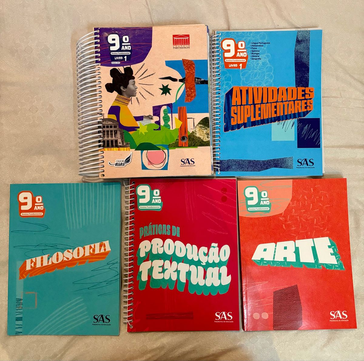 Livros Sas 9 Ano Vol 1 2024 | Livro Sas Nunca Usado 99896829 | enjoei