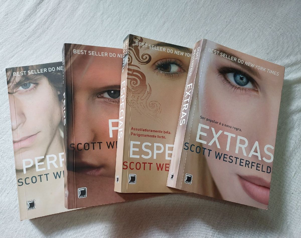 Livros Série Feios, de Scott Westerfeld | Livro Editora Record Nunca Usado 79778718 | enjoei