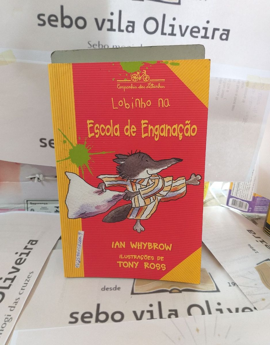 Lobinho Na Escola De Enganação Ian Whybrow Tradução Carlos Sussekind
