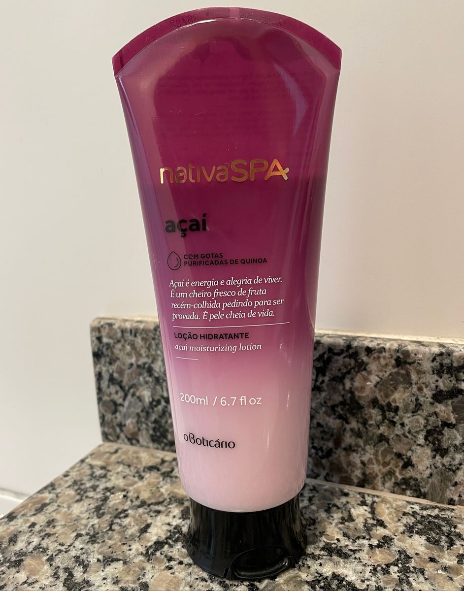 Loção Hidratante Açaí Boticário | Cosmético Feminino O Boticário Nunca ...