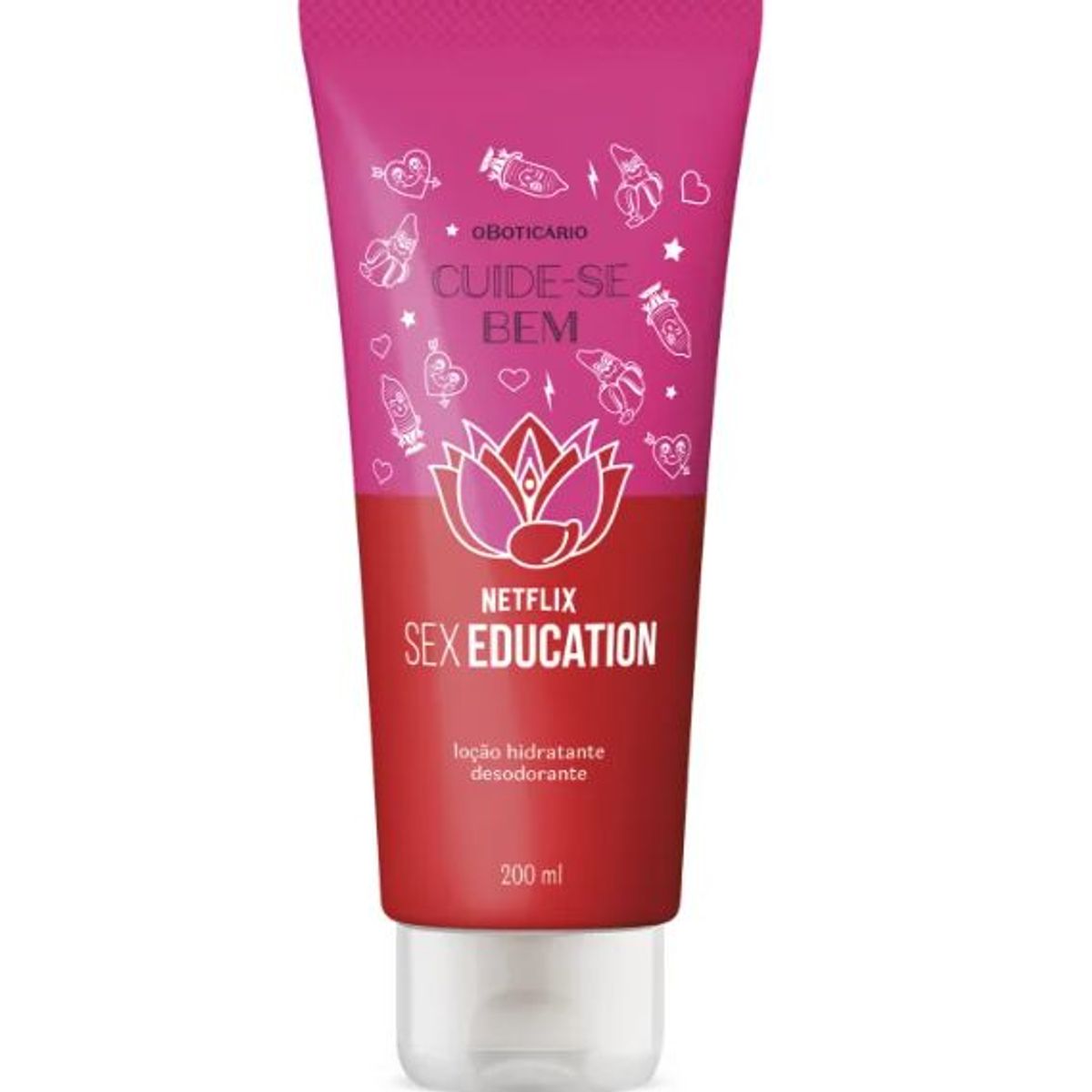 Loção Hidratante Desodorante Cuide-se Bem Netflix Sex Education 200ml ... Loção Hidratante Desodorante Cuide-se Bem Netflix Sex Education 200ml ...