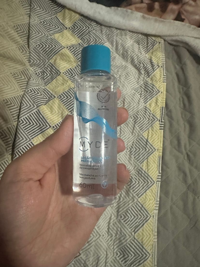 Loção Higiênica para Axilas Myde | Produto Feminino Myde Usado ...