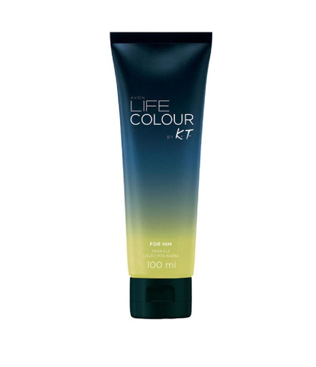 Loção Pós-barba Life Colour By Kt. 100 Ml | Creme Masculino Avon Nunca ...