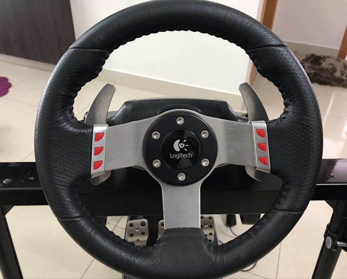 Logitech G27 Racing Wheel | Item Info & Eletro Logitech Usado 71215072 ...