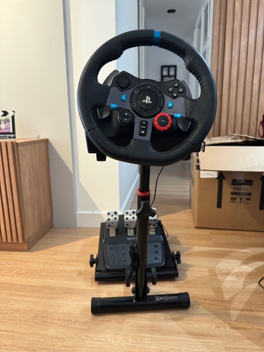 Logitech G29 + Cockpit Retrátil Extreme | Acessório p/ Videogame ...