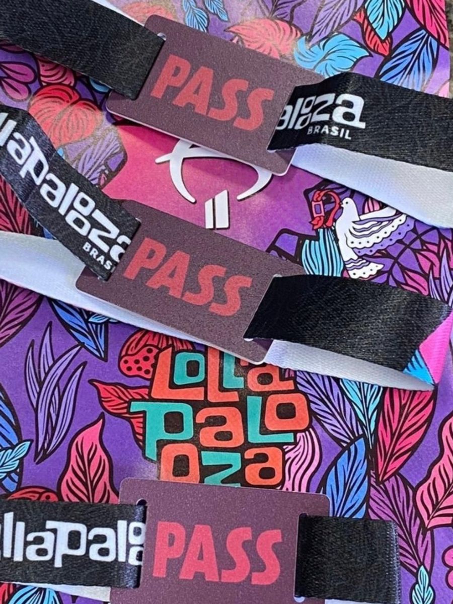 Lolla Pass 2022 Meia Entrada | Produto Feminino Lollapalooza Nunca ...