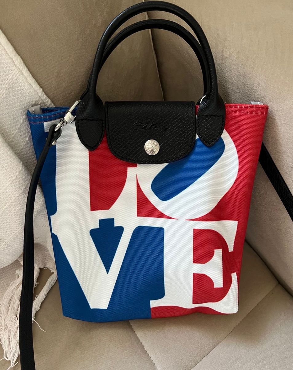 Longchamp Modelo Love | Bolsa de Ombro Feminina Longchamp Usado ...