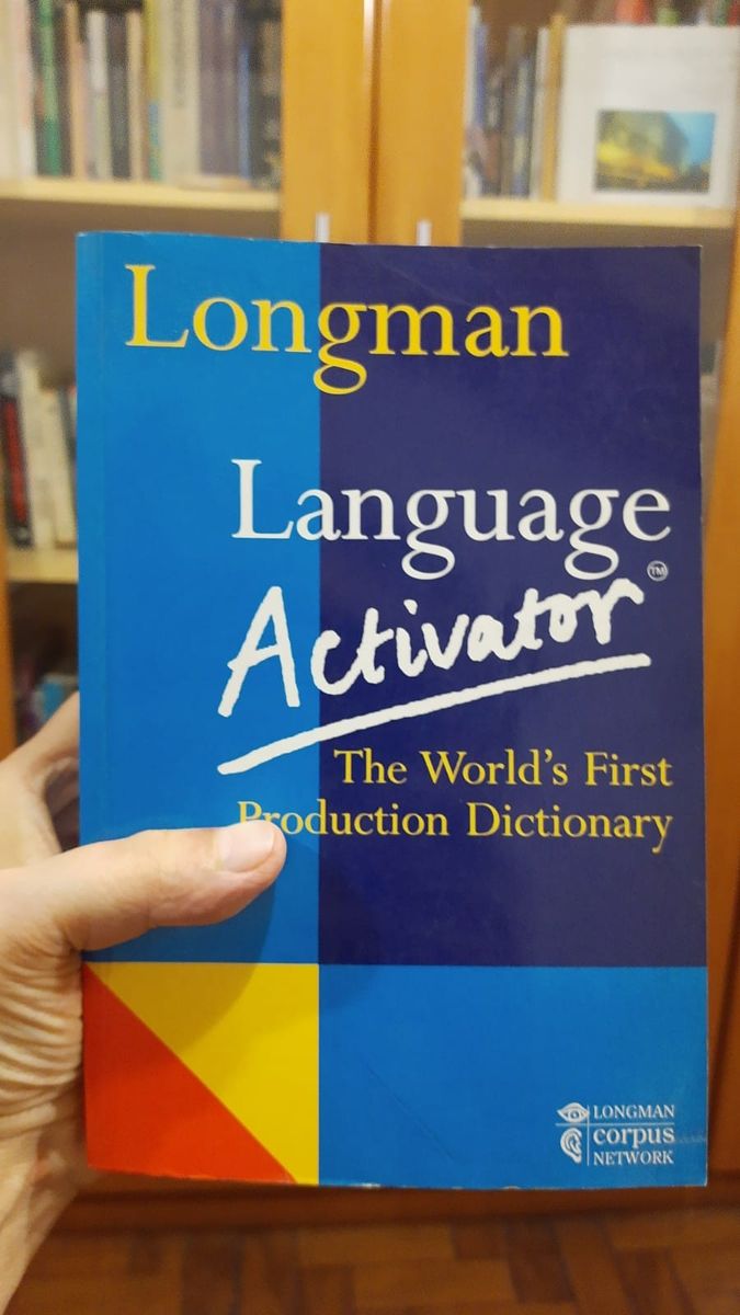 Longman Language Activator: World's First Production Dictionary | Livro ...