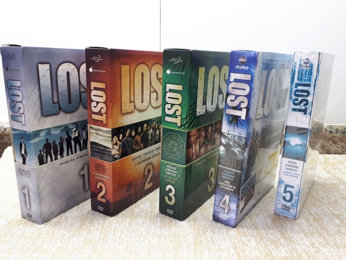 Lost Dvds da 1a a 5a Temporada | Filme e Série Dvd Video Usado 29960438 ...