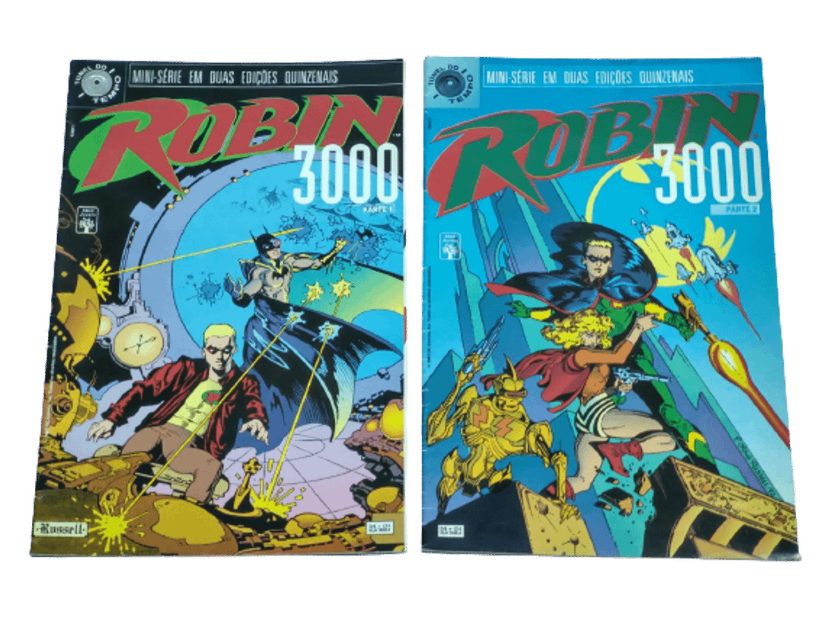 Lote 02 Hq Robin 3000 Minissérie Completa Parte 1 e 2 | Livro Hq Usado 77376164 | enjoei