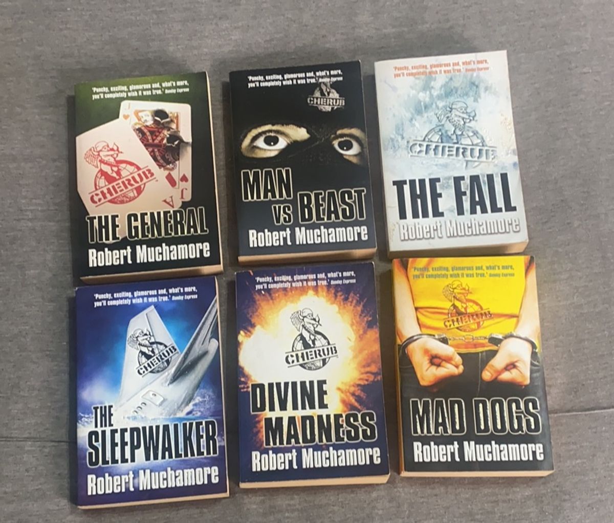 Lote 6 Livros Coleção Cherub - Robert Muchamore | Livro Cherub Usado ...