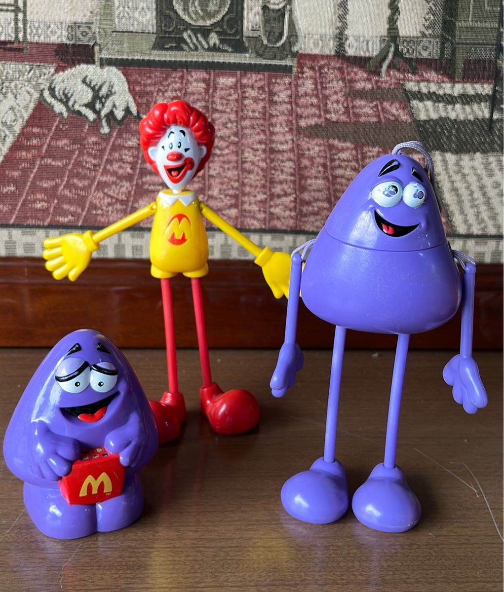Lote Bonecos Coleção Turma do Ronald Mc Donalds | Brinquedo Mc Donalds ...