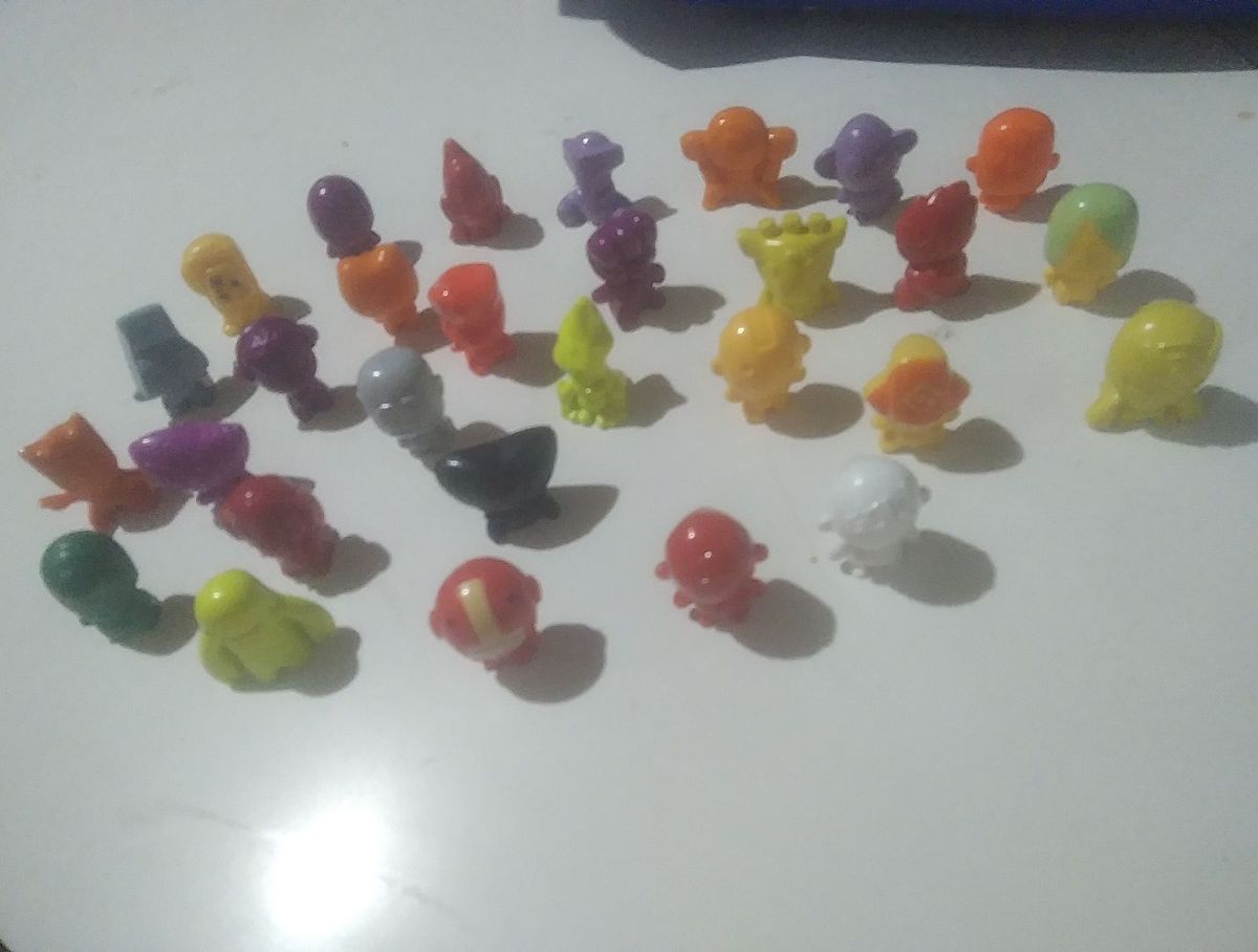 Lote com 30 Miniaturas Gogos Crazy Bones (lote3) | Brinquedo Gogos Crazy Bones Usado 107893604 ...