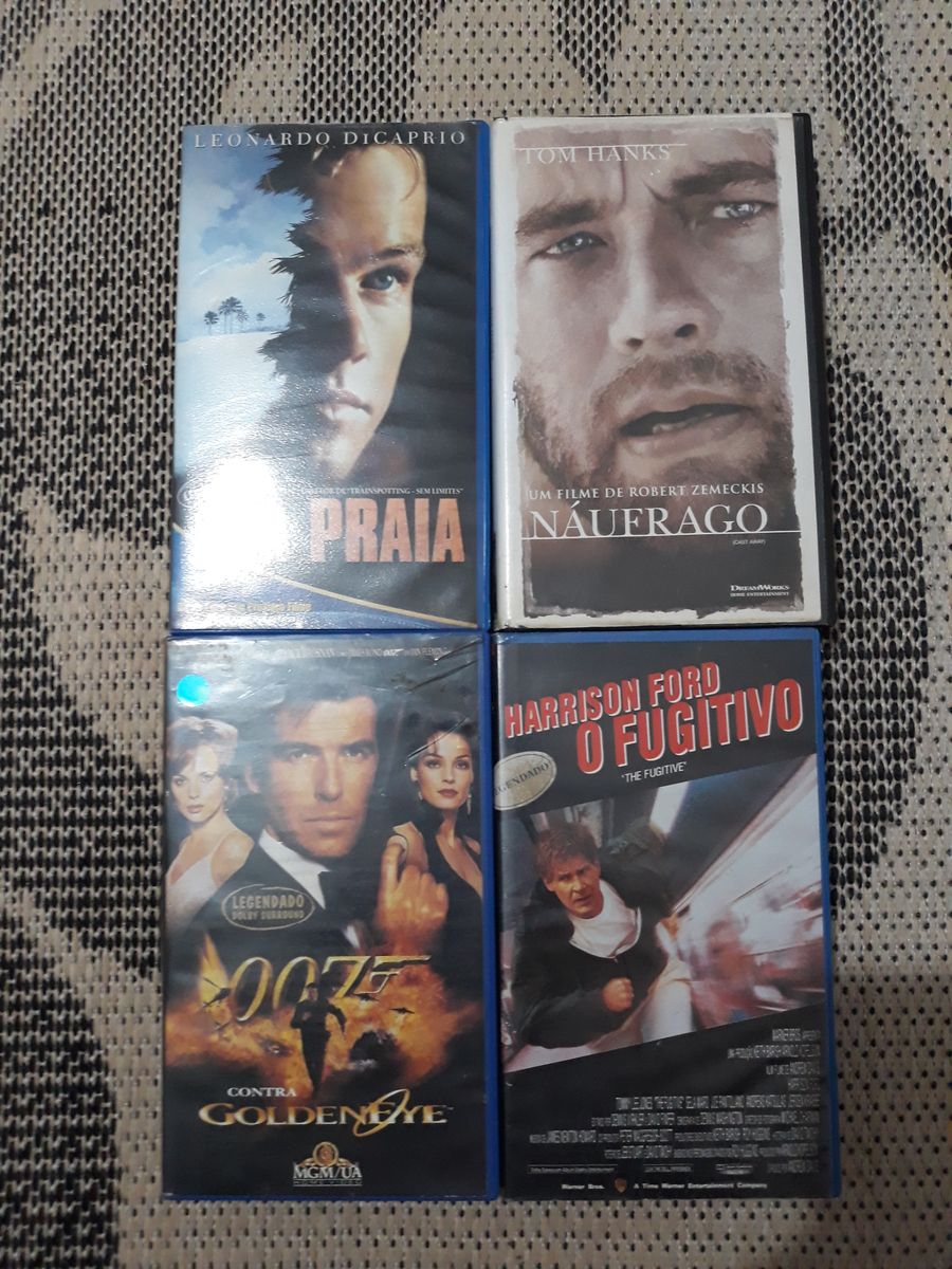 Lote com 4 Filmes em Vhs | Filme e Série Vhs Usado 83396881 | enjoei