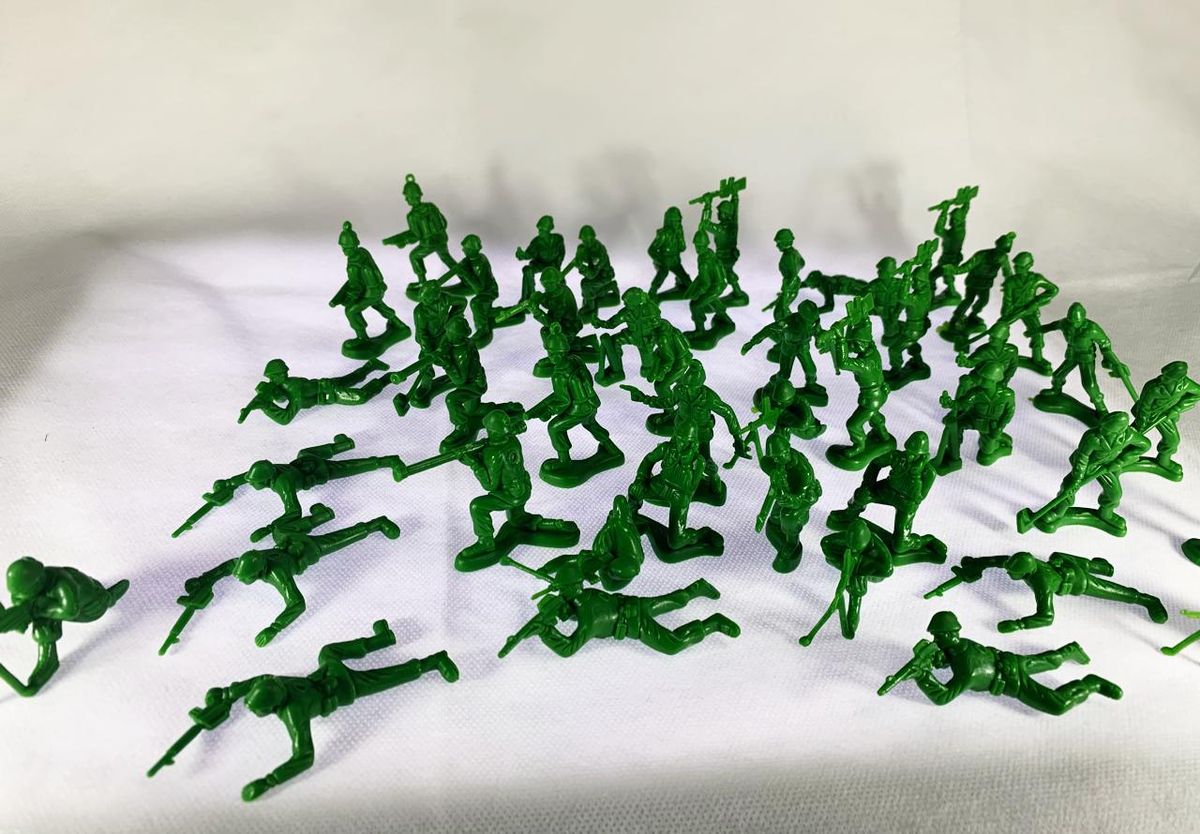 Lote com 50 Soldadinhos Verde - Toy Story Disney | Brinquedo para Bebês ...