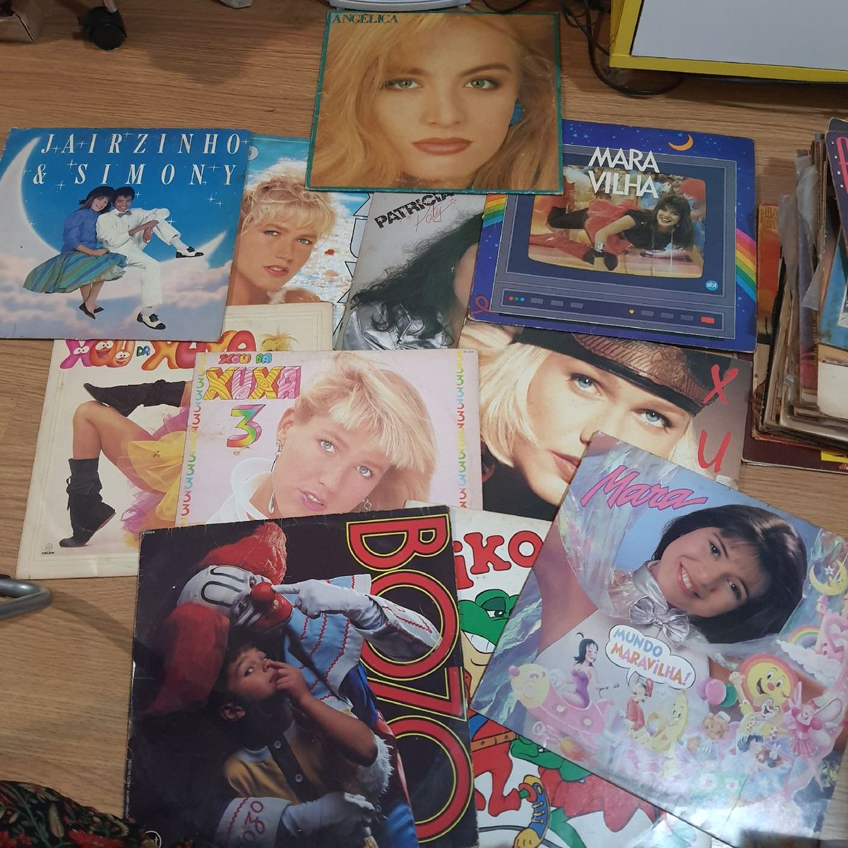 Lote com Onze Discos de Vinilo Infantis Dos Anos 80 e 90 | Produto ...