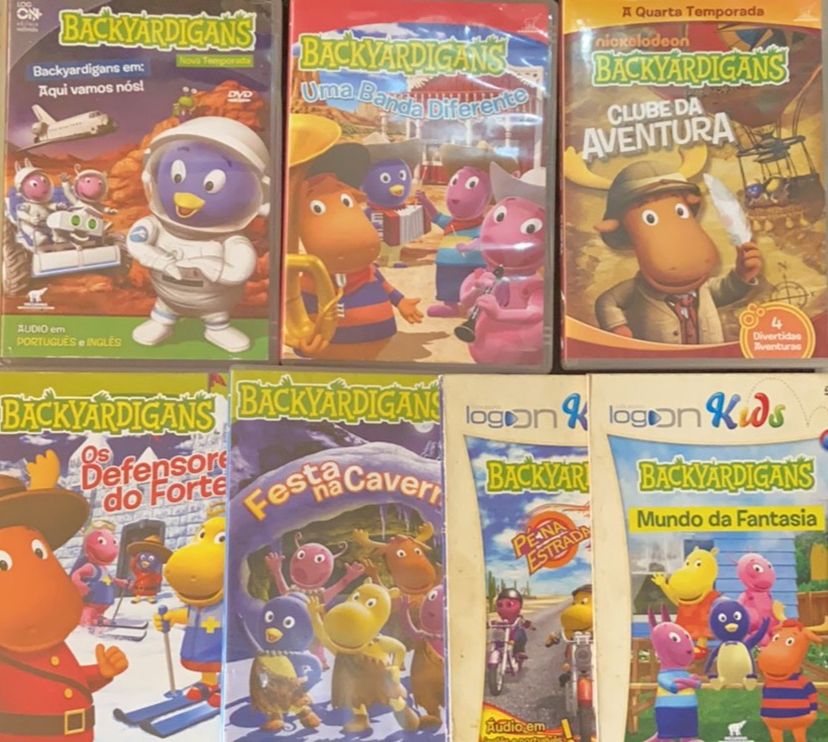 Lote de 7 Dvds Backyardigans | Filme e Série Usado 51240469 | enjoei