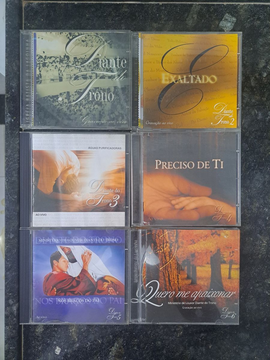 Lote de Cds Gospel Diante do Trono Usados (leia) | Item de Música Usado 113177587 | enjoei