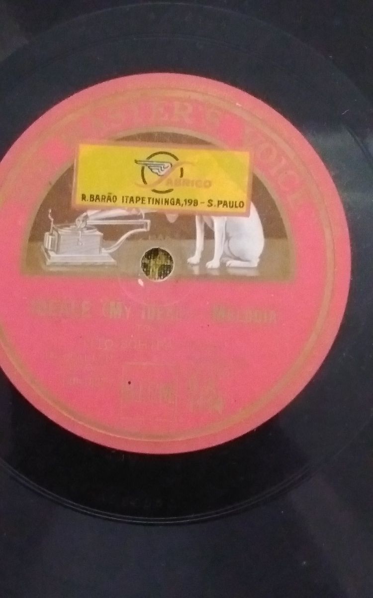Lote Discos de Vinil Antigos Grossos 80 Discos | Produto Vintage e ...