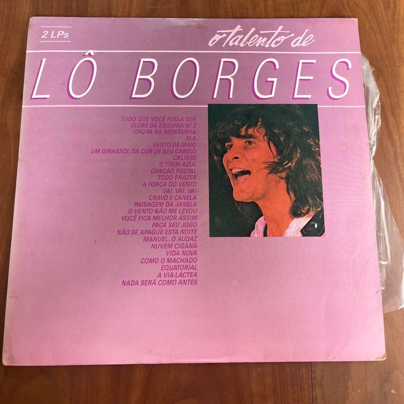 Lp - 2 Discos - O Talento de Lô Borges | Item de Música Emi Usado ...