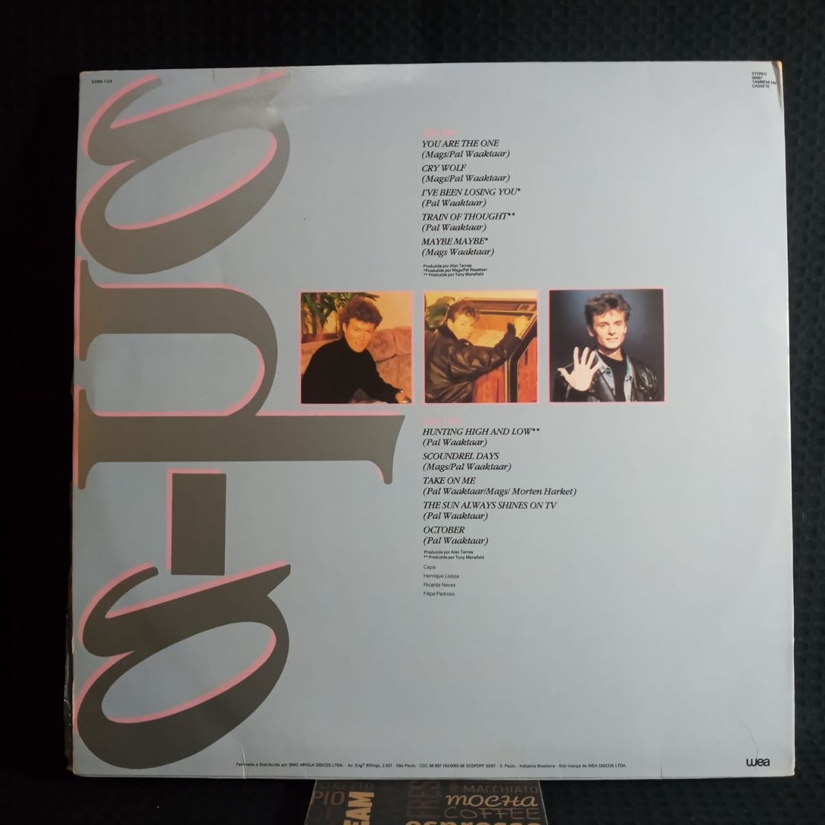 Lp A-ha - On Tour In Brazil | Item de Música Usado 75185486 | enjoei