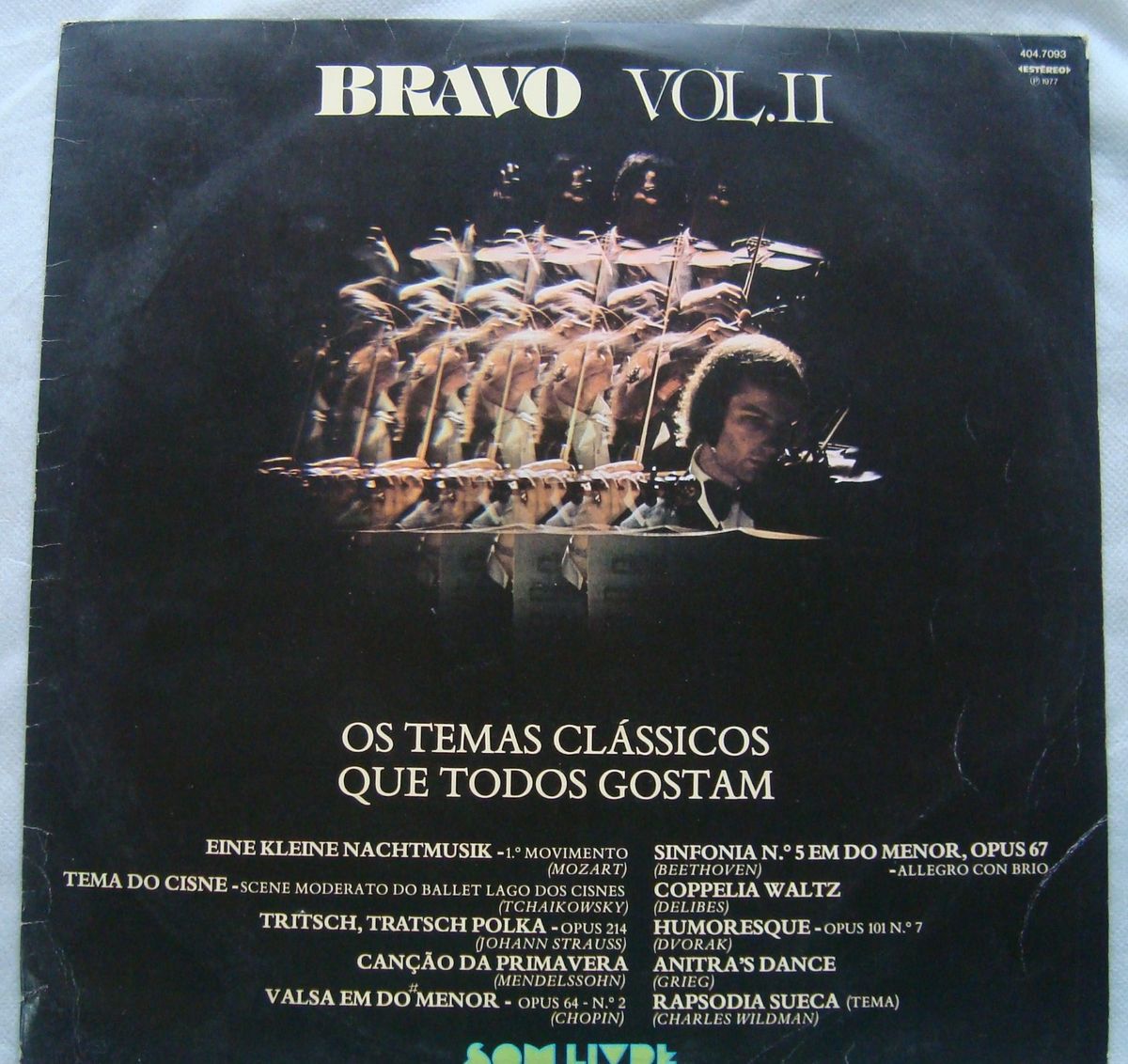 Lp Bravo Vol.2 1977 Os Temas Clássicos Que Todos Gostam, Disco de Vinil ...