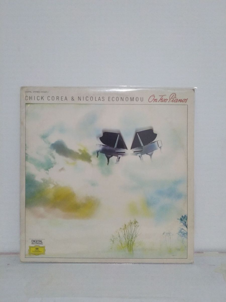 Lp Chic Corea & Nicolas Economou / On Two Pianos | Item de Música Disco ...