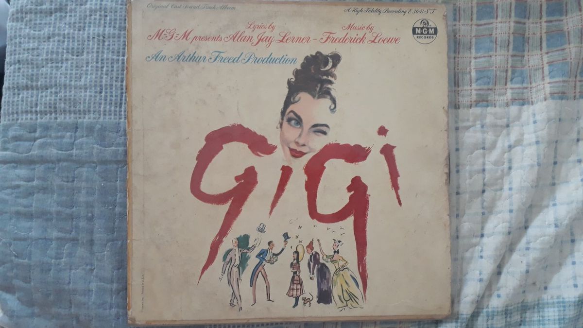 Lp da Trilha Sonora Original do Filme Musical Gigi. | Item de Música ...