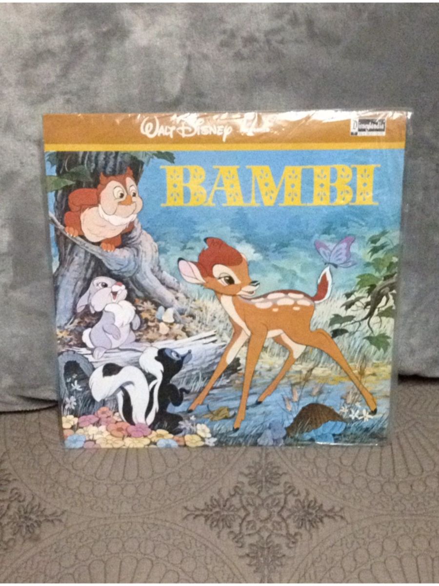 Lp Disco de Vinil Bambi | Item de Música Walt Disney Usado 20263953 ...