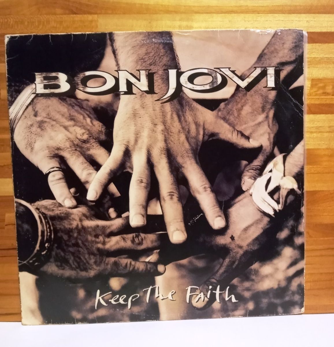 Lp Disco de Vinil - Bon Jovi - Keep The Faith | Item de Música Rock ...