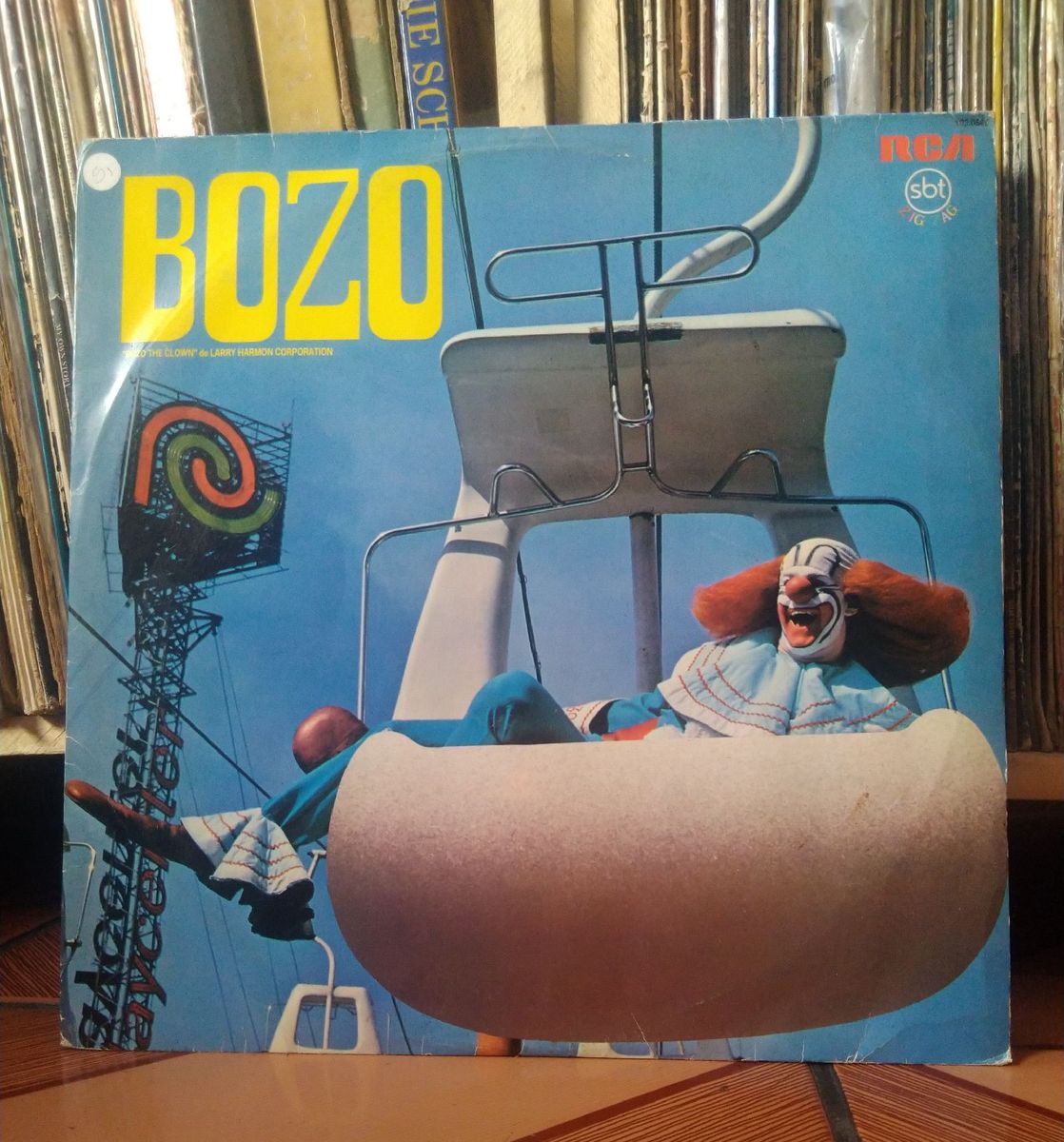Lp - Disco de Vinil - Bozo The Clown | Item de Música Lp Disco De Vinil ...