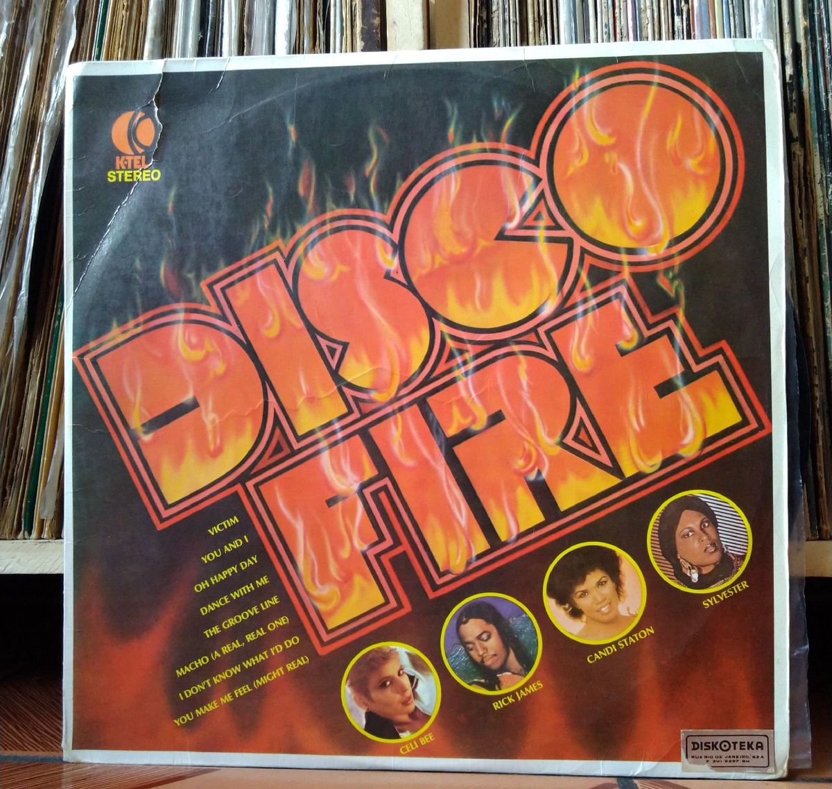 Lp - Disco de Vinil - Disco Fire | Item de Música Lp Disco De Vinil ...