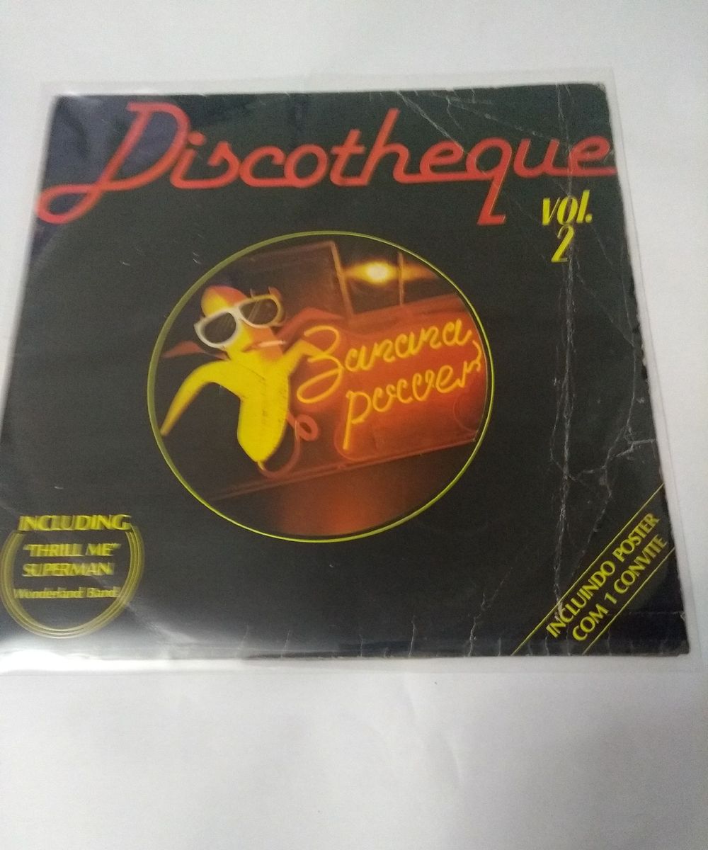 Lp Disco de Vinil Discotheque Volume 2 | Item de Música Quintal Do ...