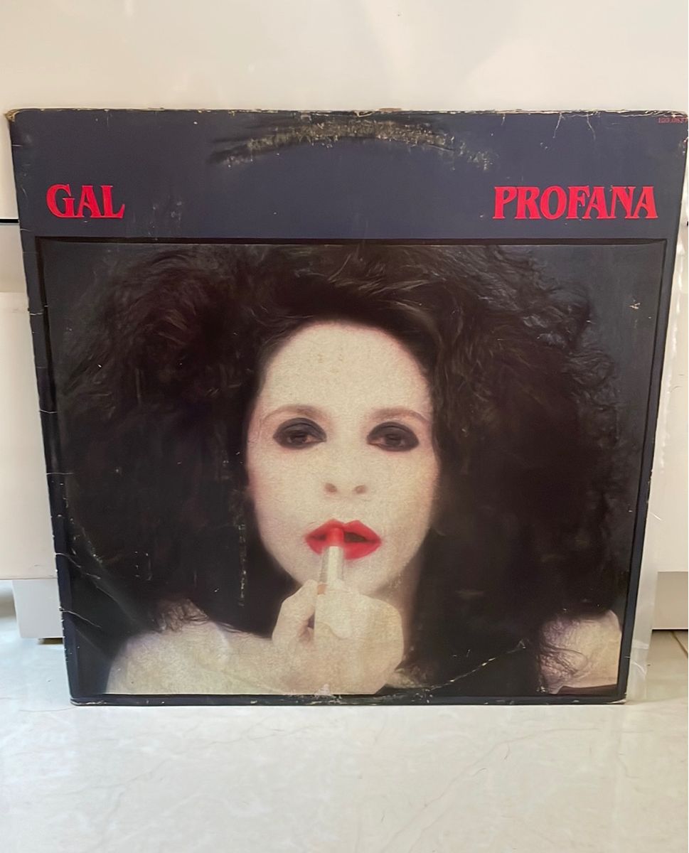 Lp Disco de Vinil - Gal Costa - Profana | Item de Música Gal Costa ...