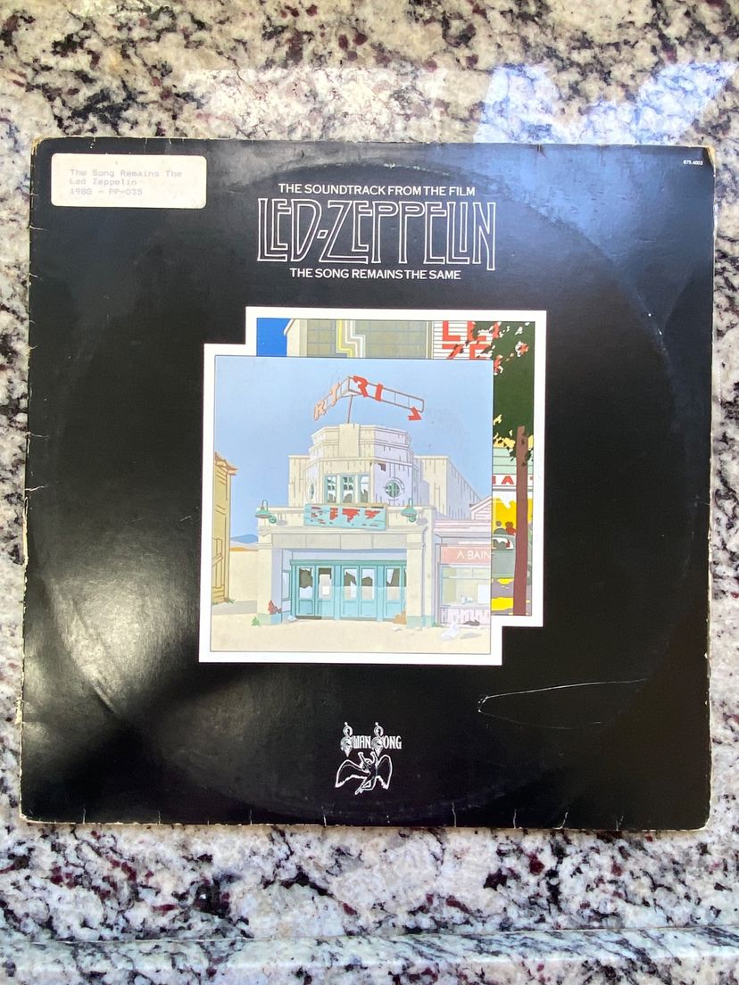 Lp Disco de Vinil Led Zeppelin The Songs Remains The Same | Item de ...