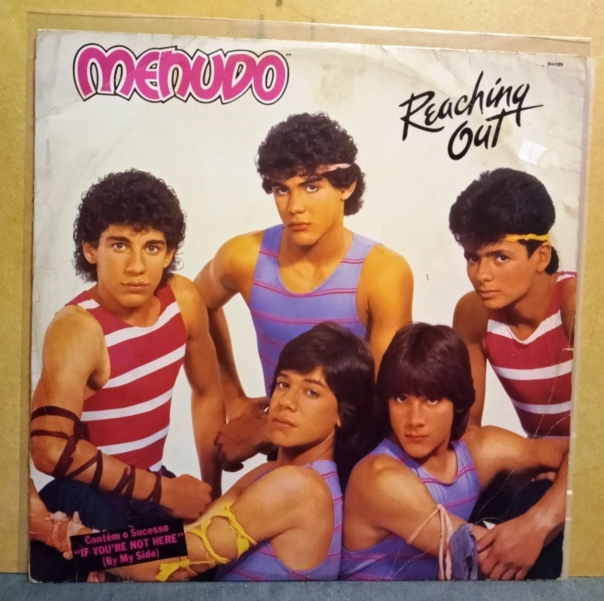 Lp Disco de Vinil Menudo - Reaching Out | Item de Música Anos 80, Boy ...