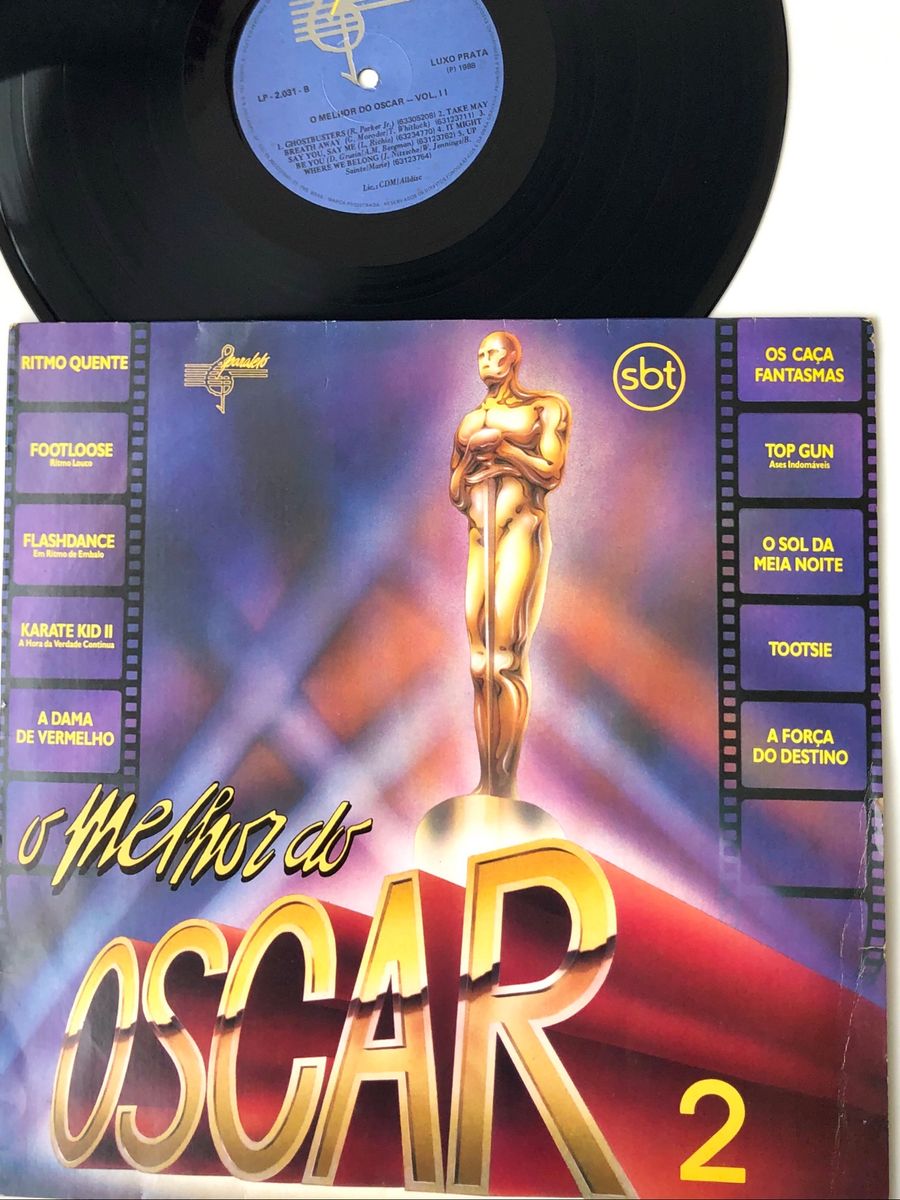 Lp (disco de Vinil) O Melhor do Oscar 2 | Item de Música Usado 33687811 ...