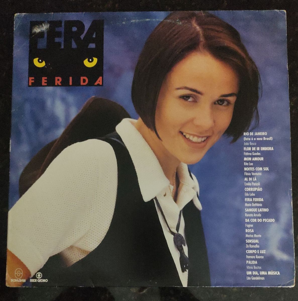Lp (disco de Vinil) Trilha Sonora da Novela Fera Ferida, Nacional, 1993 ...
