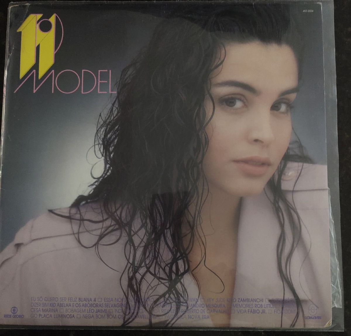 Lp (disco de Vinil) Trilha Sonora da Novela Top Model, 1989 | Item de ...