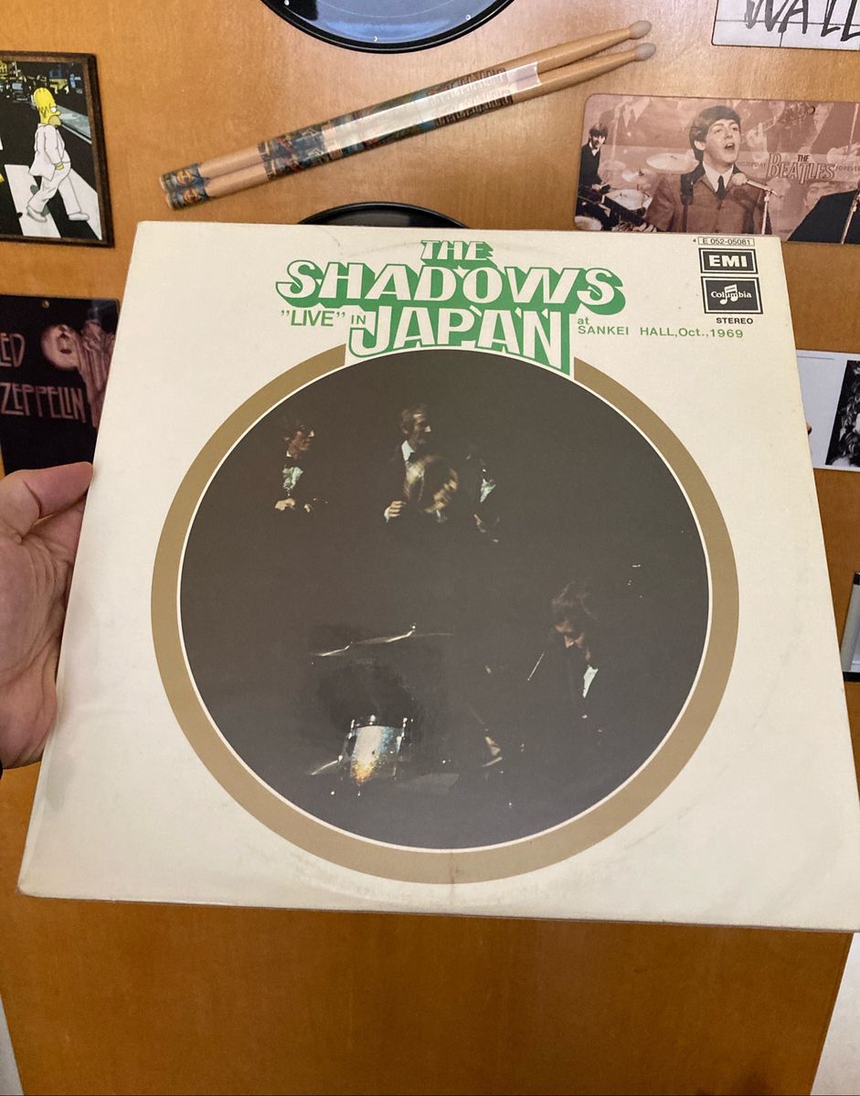 Lp/ Disco Raro The Shadows Live In Japan | Item de Música The Shadows ...