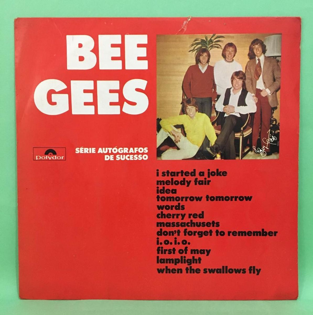Lp Disco Vinil Bee Gees Série Autógrafos de Sucesso | Item de Música ...