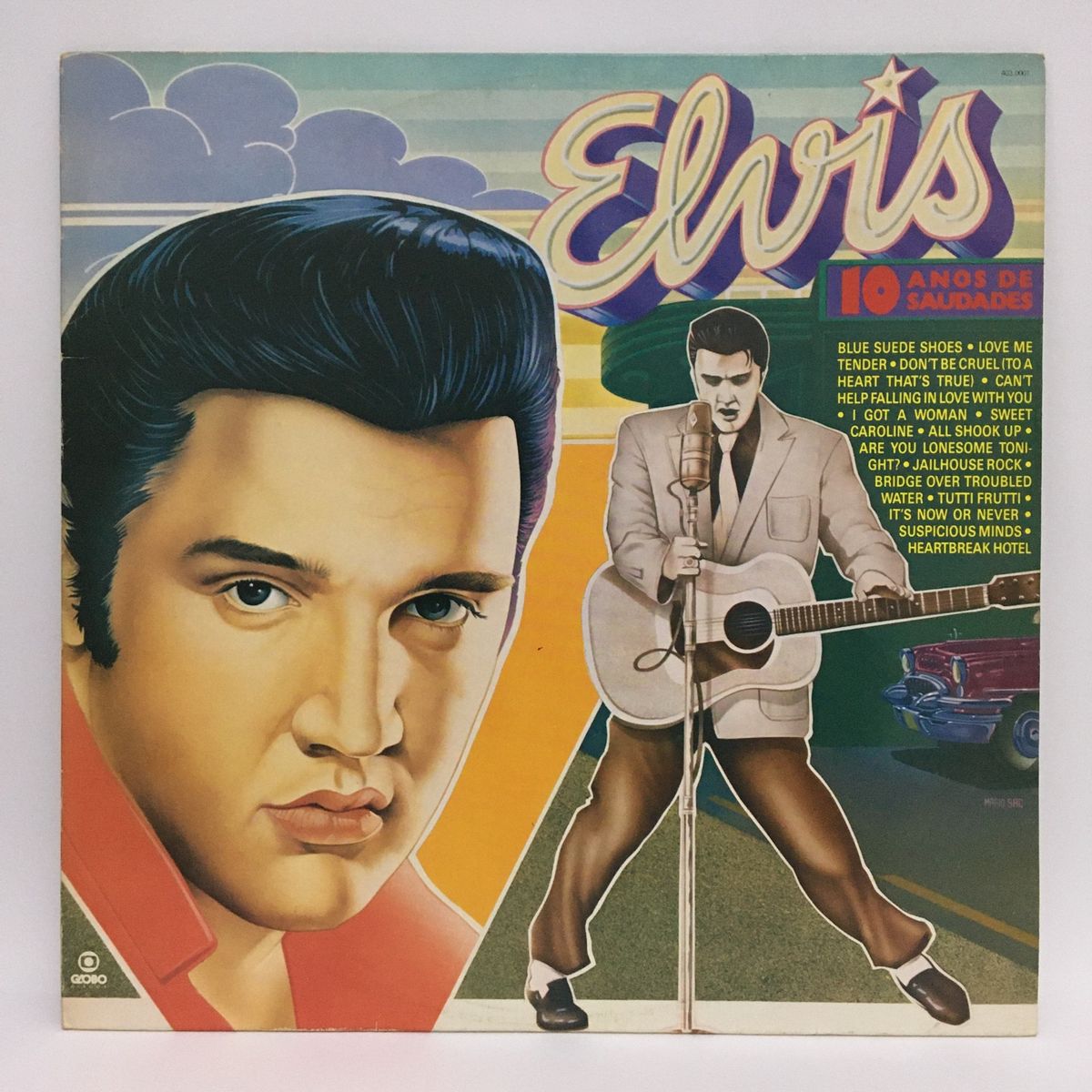 Lp Disco Vinil Elvis 10 Anos de Saudades | Item de Música Bmg Ariola ...