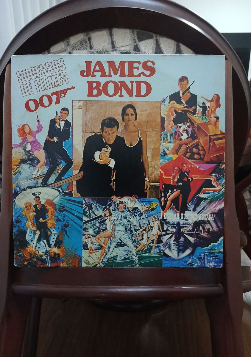 Lp Disco Vinil James Bond 007"temas de Filmes do 007"-1988,original ...
