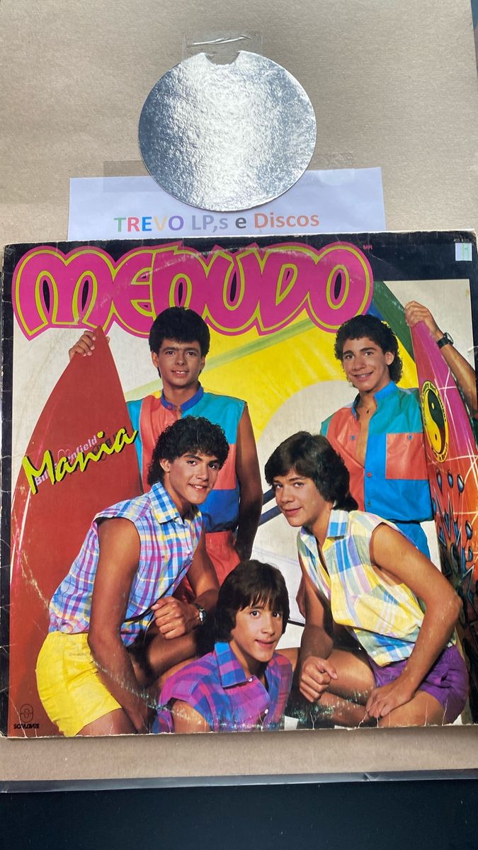 Lp Disco Vinil /menudo/ Mania/h | Item de Música Som Livre Usado ...
